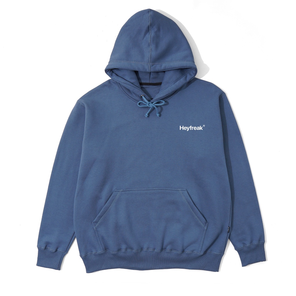 Jual Heyfreak Hoodie Basic Logo Dusty Blue | Shopee Indonesia