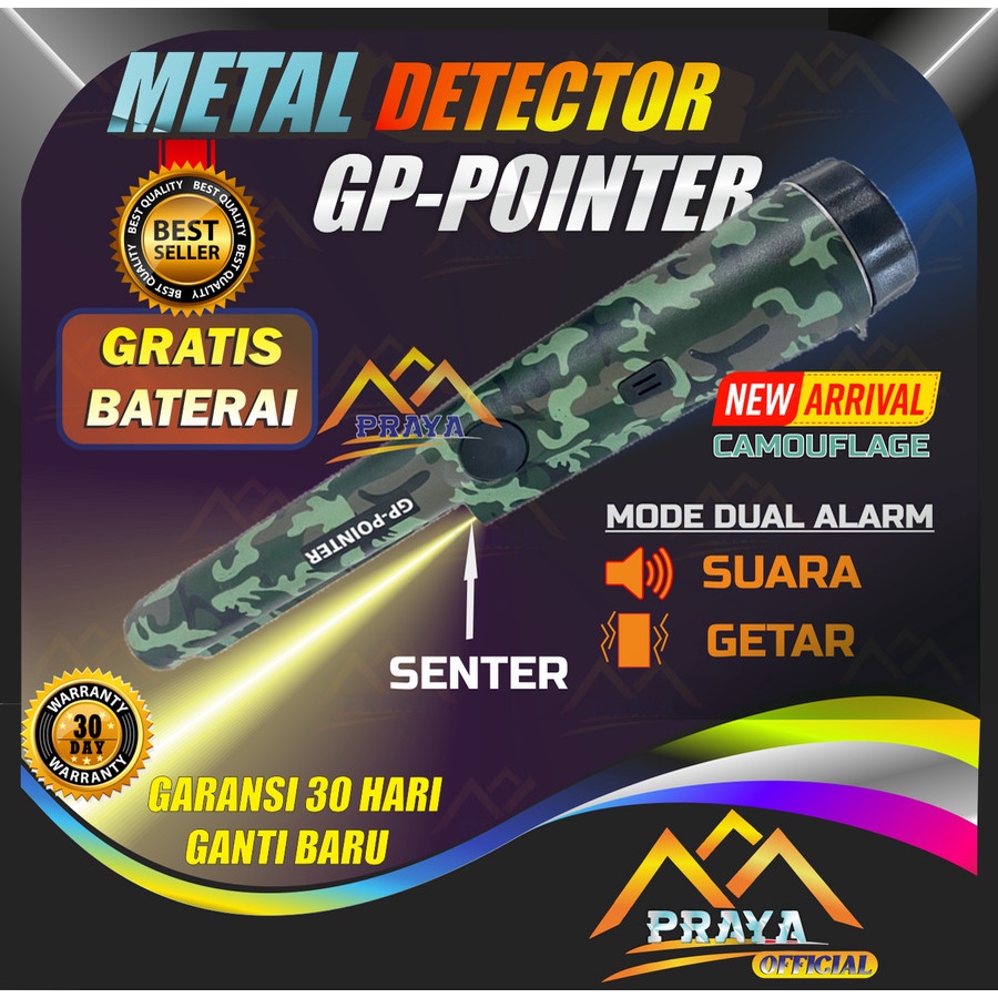 Jual GP Pointer S Metal Detektor / Alat Deteksi Logam Metal Emas Perak BUKAN GARRET PRO POINTER ...