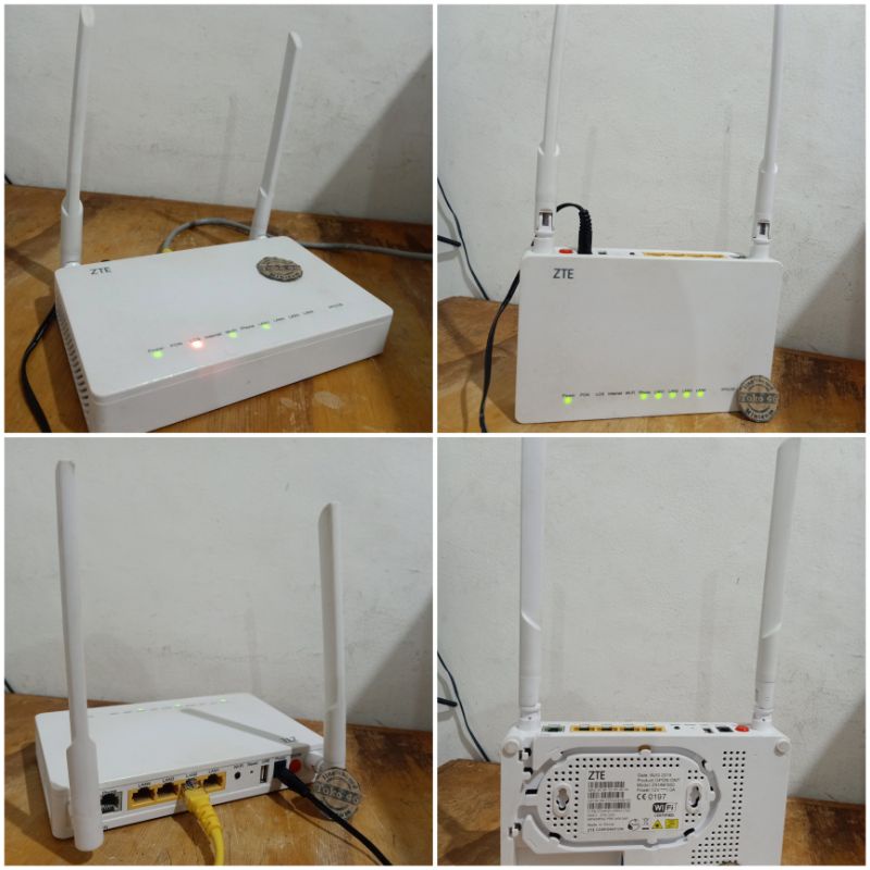 Jual Modem Wifi Router ZTE GPON ONT F660 F 660 Support Print server ...