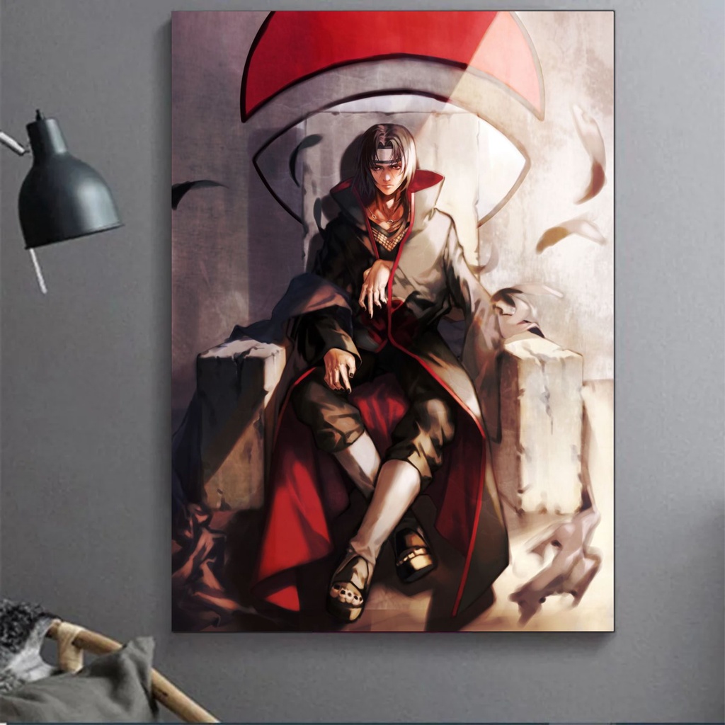 Jual Poster Dinding Itachi Uchiha Anime Manga Uzumaki Naruto Boruto ...