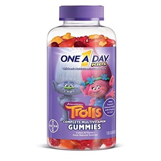 Jual ONE A DAY Kids Trolls Multivitamin Gummy Trolls 180 Gummies ...