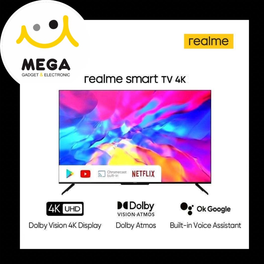 Jual Realme Smart Tv Android LED 50 Inch Bezel Less Garansi Resmi ...