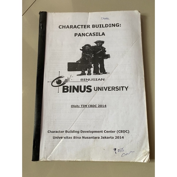 Jual Character building pancasila binus university tim cbdc, harap chat ...