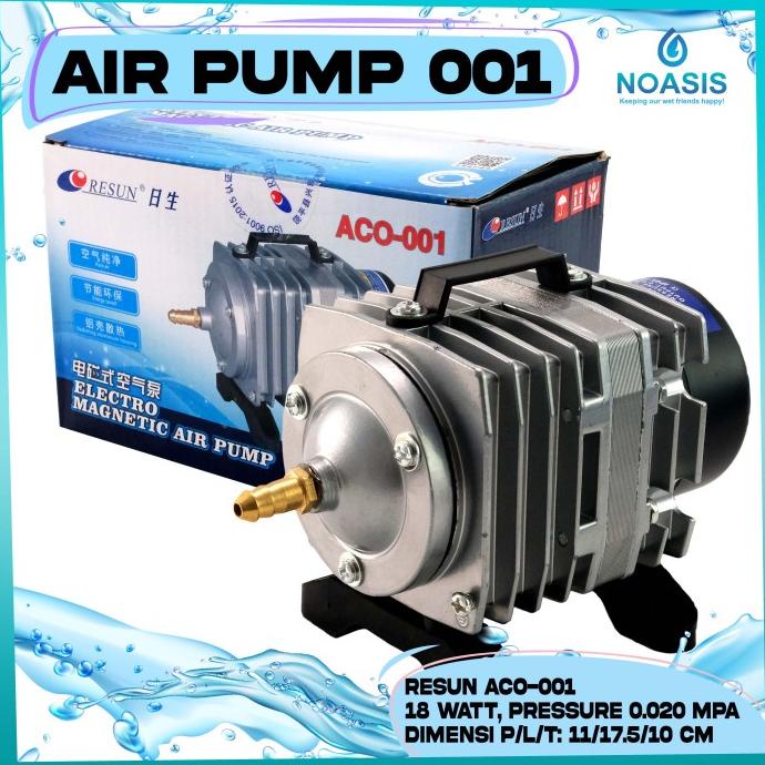 Jual Resun Aco 001 Pompa Udara Aerator Electromagnetic Air Compressor ...