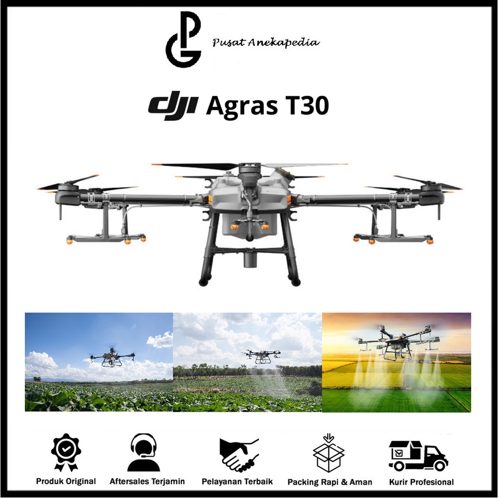 Jual Dji Agras T30 Spraying Drone - Drone Pertanian Dji Agras T30 ...