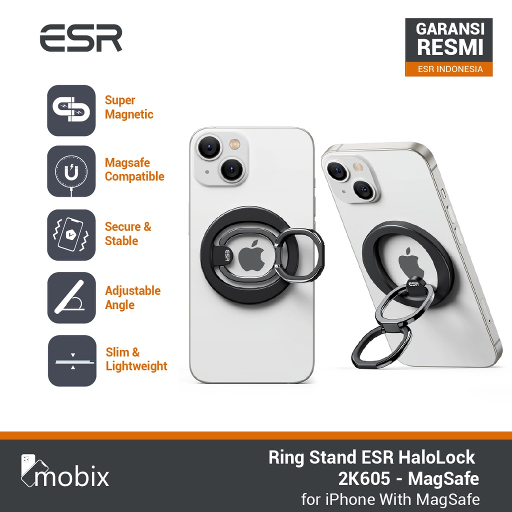 Jual Ring Stand ESR HaloLock 2K605 - MagSafe | Shopee Indonesia