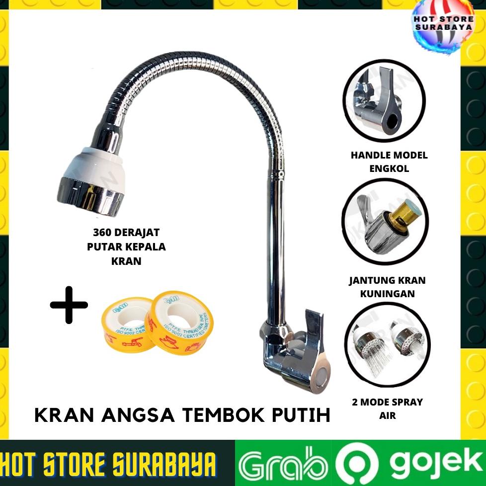 Jual I05U Kran Angsa Dapur Fleksibel / Flexible - 1/2 Inch - High ...
