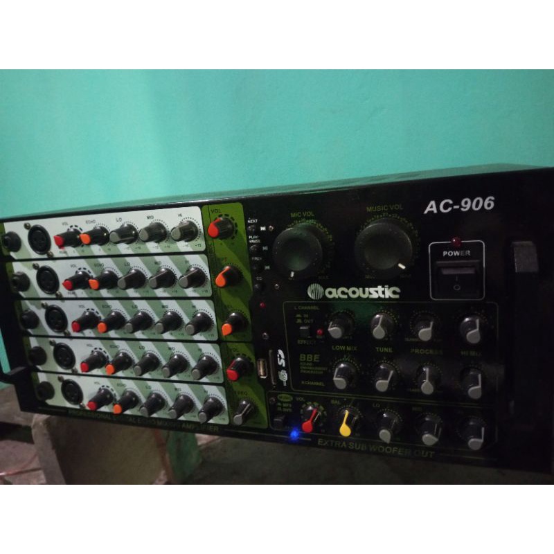 Jual ampli acoustic ac-906 bekas | Shopee Indonesia