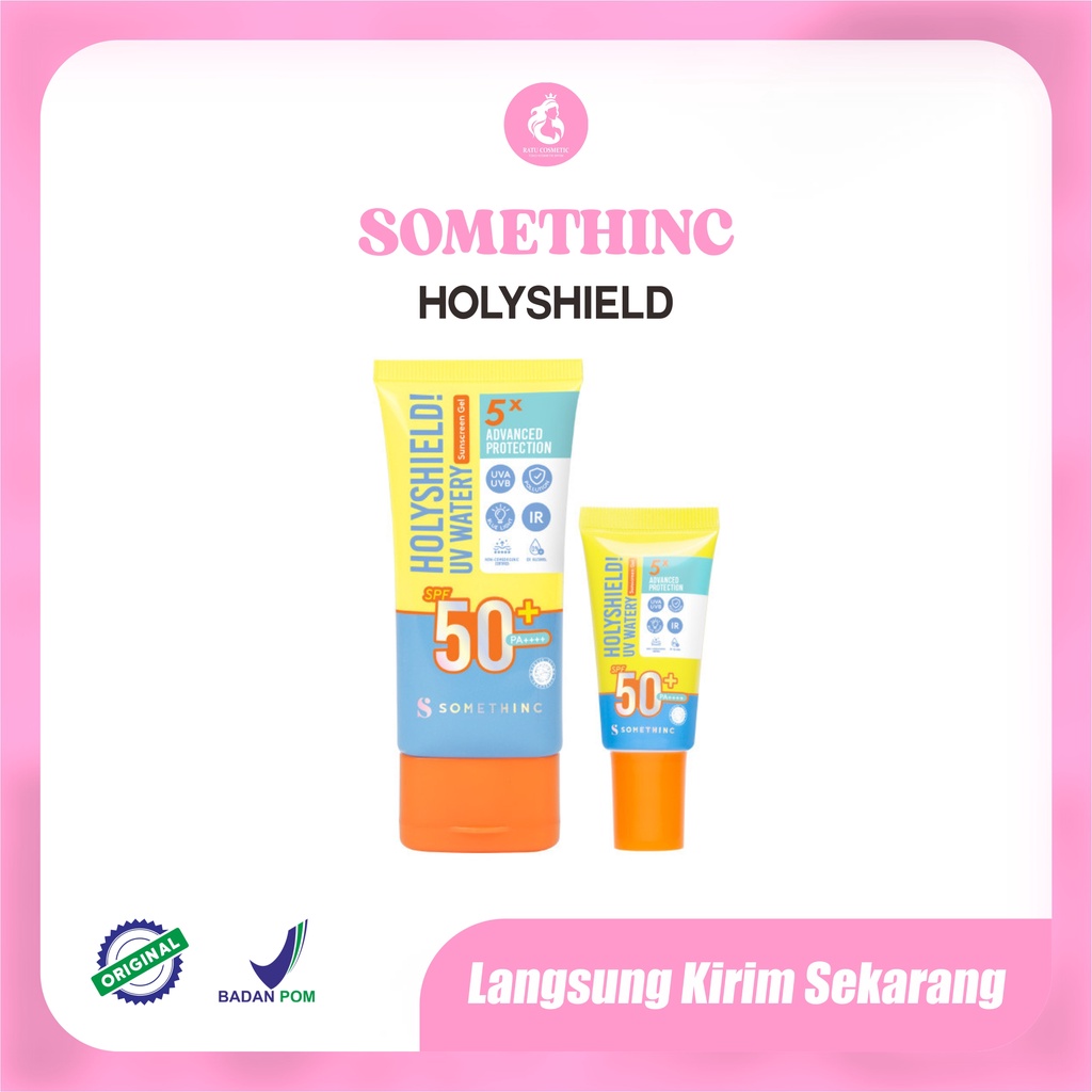 Jual Somethinc Holyshield UV Watery Sunscreen Gel SPF 50PA++++|50gr ...