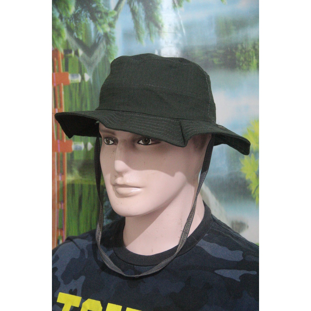 Jual TOPI RIMBA TOPI GUNUNG TOPI HUTAN BUCKET OUTDOR PENDAKI GUNUNG ...