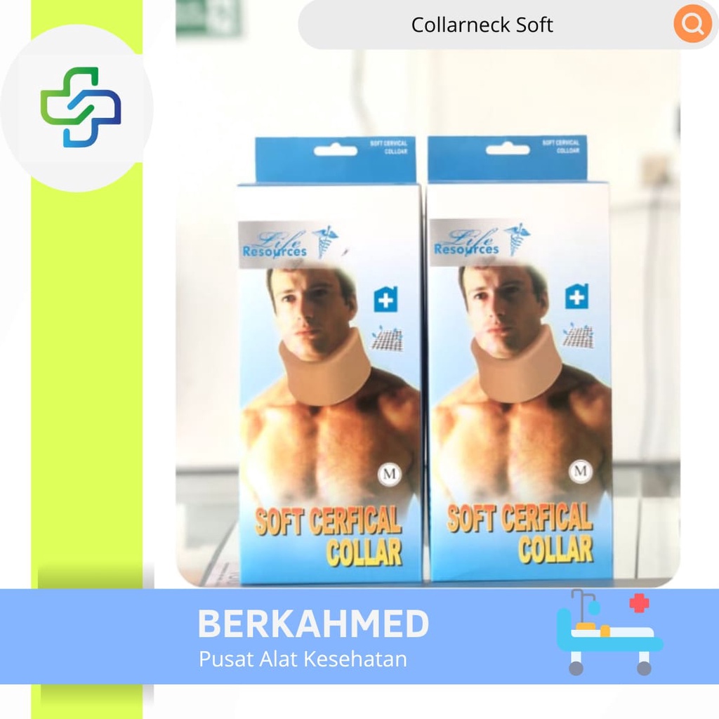 Jual Cervical Collar Soft/Penyangga Leher Lembut Liferesources /Neck ...