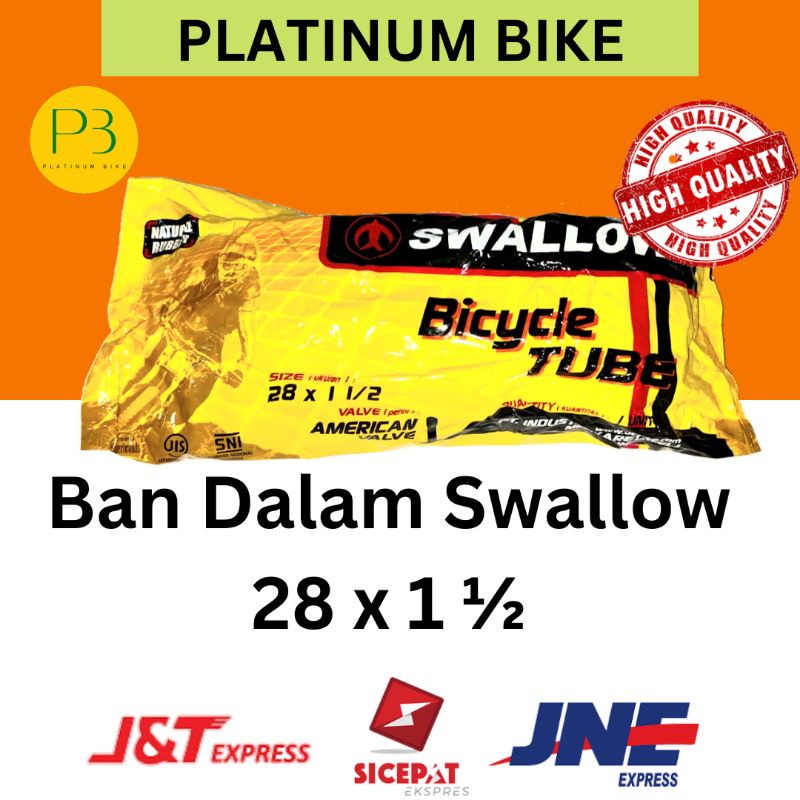 Jual BAN DALAM UKURAN 28 X 1 1/2 AV SWALLOW ORIGINAL BECAK ROMBONG ...