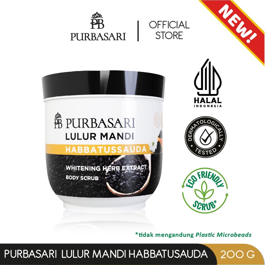 Jual [Lebih Murah] Purbasari Lulur Mandi 200gr / Body Scrub ...