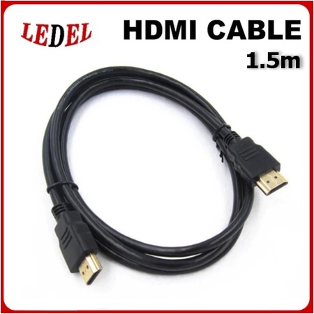 Jual Kabel Hdmi to Hdmi 1.5m / 3m/ 5m / 10m V1.4 Laptop Ke Tv Ke Dvr Cctv Ke Monitor Komputer ...