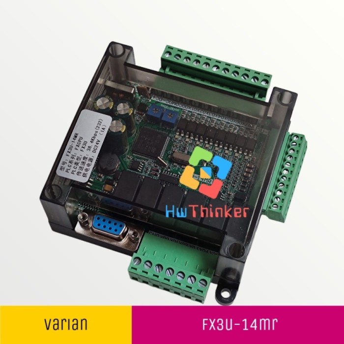 Jual Plc Fx3U-14Mr Fx3U-14Mt 8Di 6Do 6Ad 2Da- Rs232 Rs485 Rtc | Shopee Indonesia