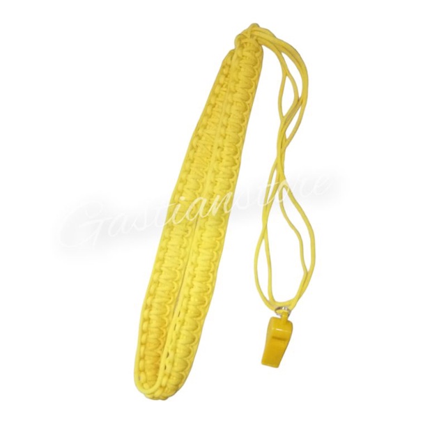 Jual Tali peluit Pramuka tali kur warna kuning + peluit | Shopee Indonesia