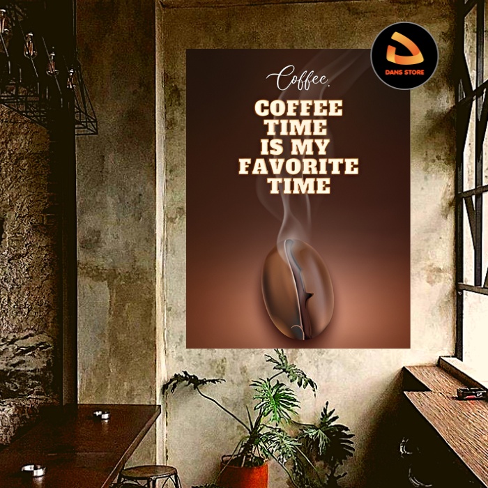 Jual Poster Kayu Cafe Resto Hiasan Dinding Warkop dan Resto CF38 ...