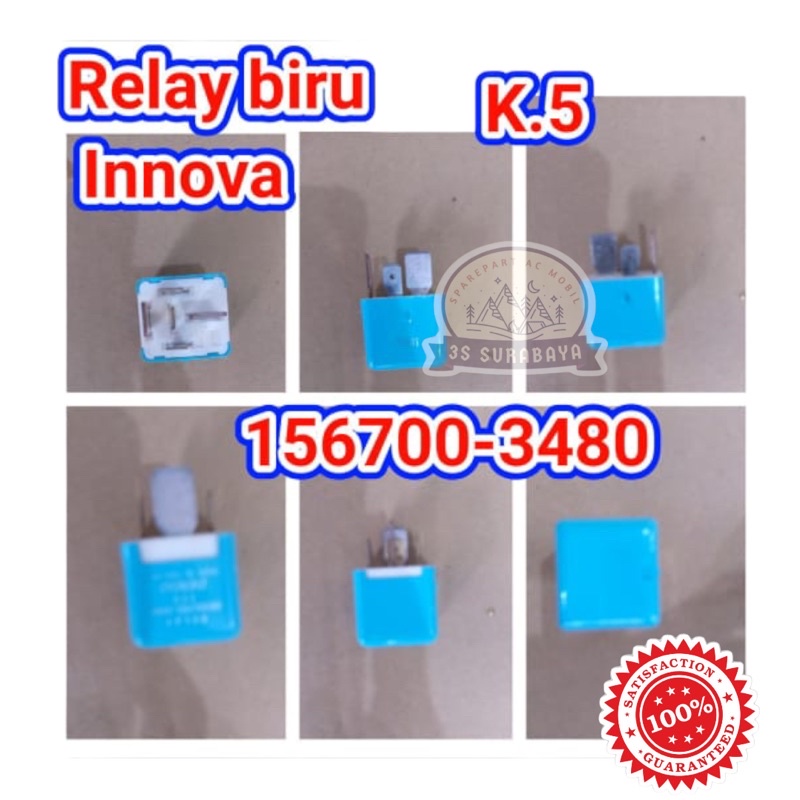 Jual Relay Denso 12V Kaki 4 Relay Biru Mini 12V Kaki 4 | Shopee Indonesia