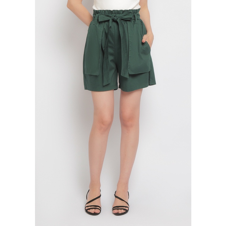 Jual Clara Short Pants Green | Shopee Indonesia