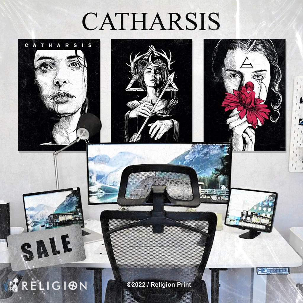 Jual Poster Brand CATHARSIS - Wallpaper Poster Dinding Aesthetic ...