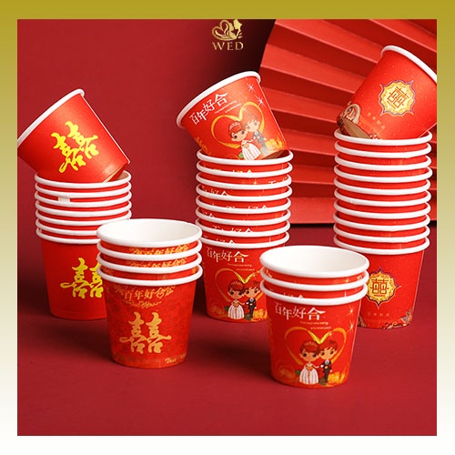 Jual WED Paper Cup Teapai Sangjit / Gelas Kertas Sekali Pakai Teapai ...