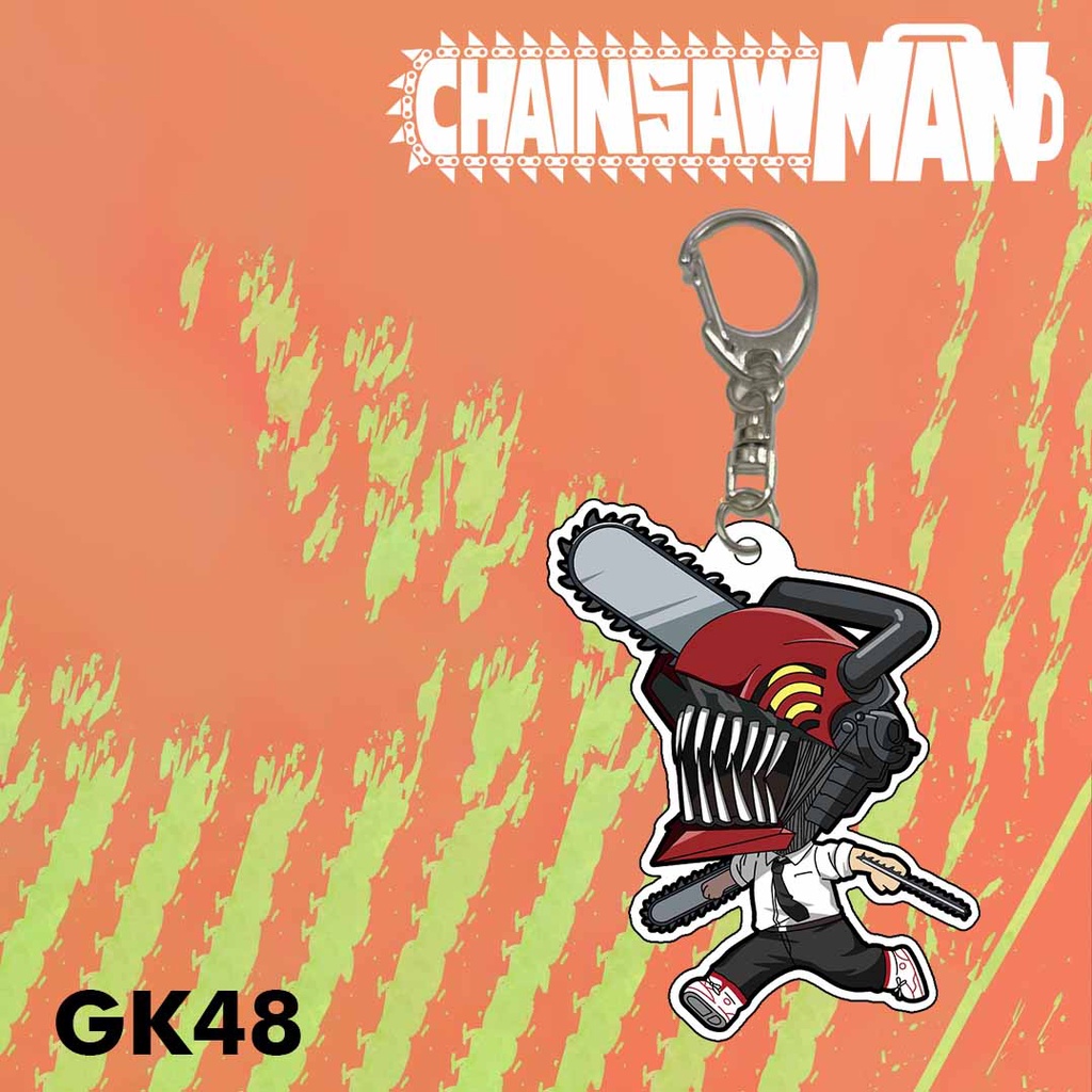 Jual Gantungan Kunci Desain chainsaw man chainsawman | Shopee Indonesia