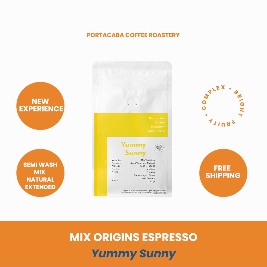 Jual Yummy Sunny Drip Bag Coffee - (kopi instan filter) by Portacaba ...
