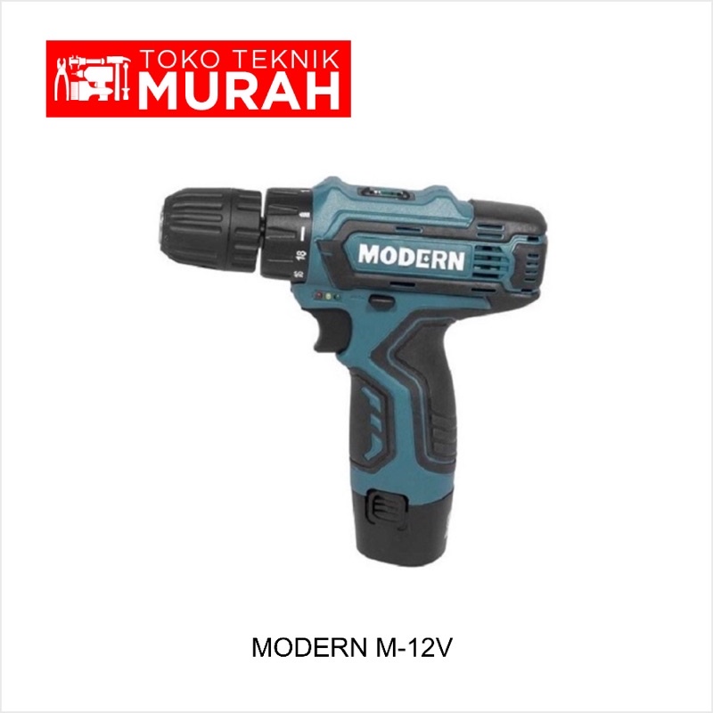 Jual Modern M-12V Mesin Bor Cordless M-12 Drill Tangan Baterai M 12 ...