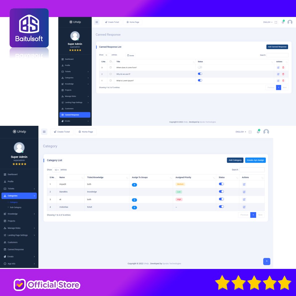 Jual SOURCE CODE APLIKASI UHELP - HELPDESK SUPPORT TICKETING SYSTEM ... Jual SOURCE CODE APLIKASI UHELP - HELPDESK SUPPORT TICKETING SYSTEM ...