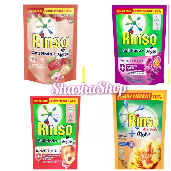 Jual Rinso molto detergent cair 510ml | Shopee Indonesia