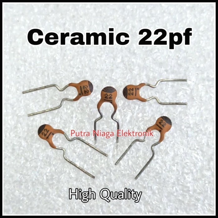 Jual Kapasitor 22pF Keramik NPO 22 pF Ceramic Capacitor putr4n14 Ayo ...
