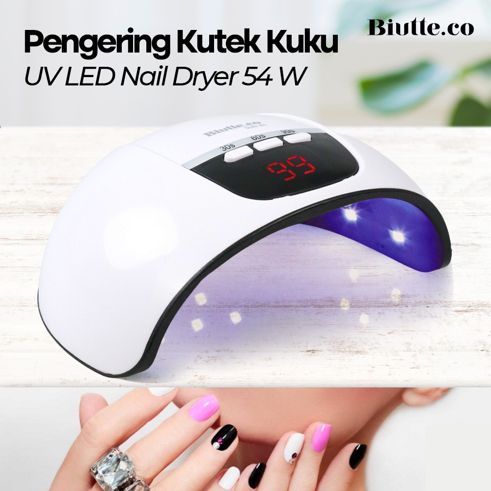 Jual Pengering Kutek Kuku UV LED Nail Dryer 54 W - SUN-X5 - White 7RHR2MWH | Shopee Indonesia