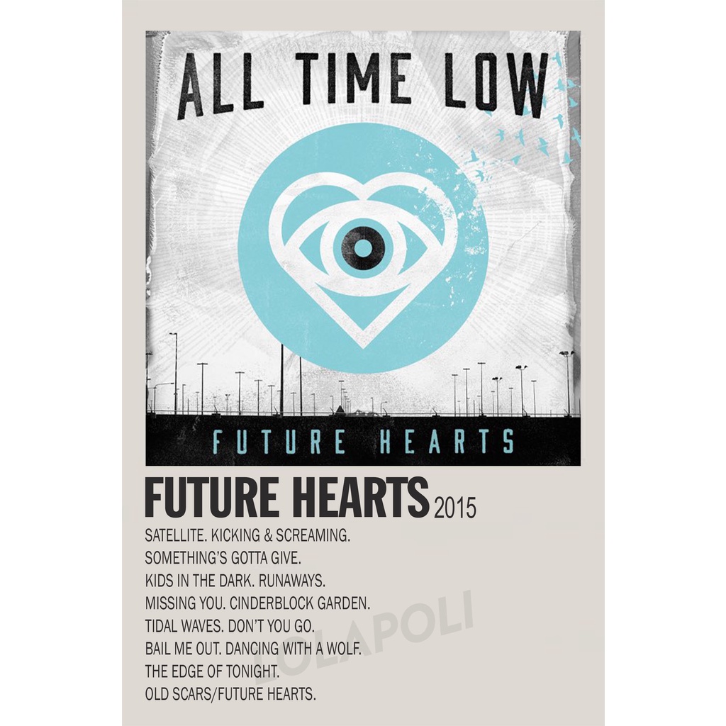Jual Poster Cover Album Future Hearts - All Time Low | Shopee Indonesia