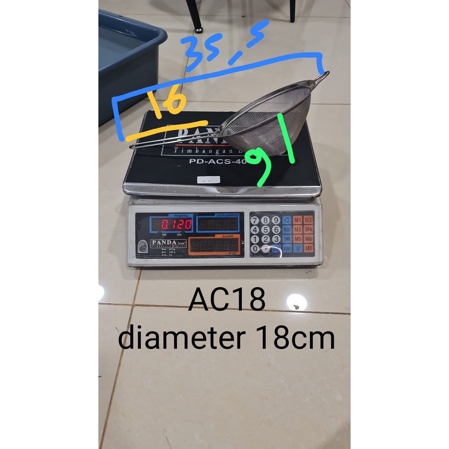 Jual HomeMaster Cone/Kerucut/Conical Strainer/Saringan/Ayakan/Sifter ...