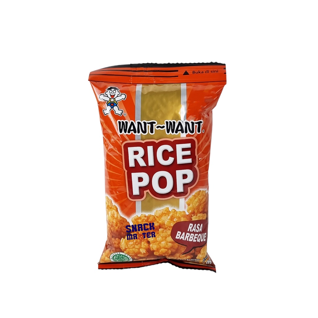 Jual Want Want Rice POP Kraker Beras JUMBO - Netto 30 gr | Shopee Indonesia