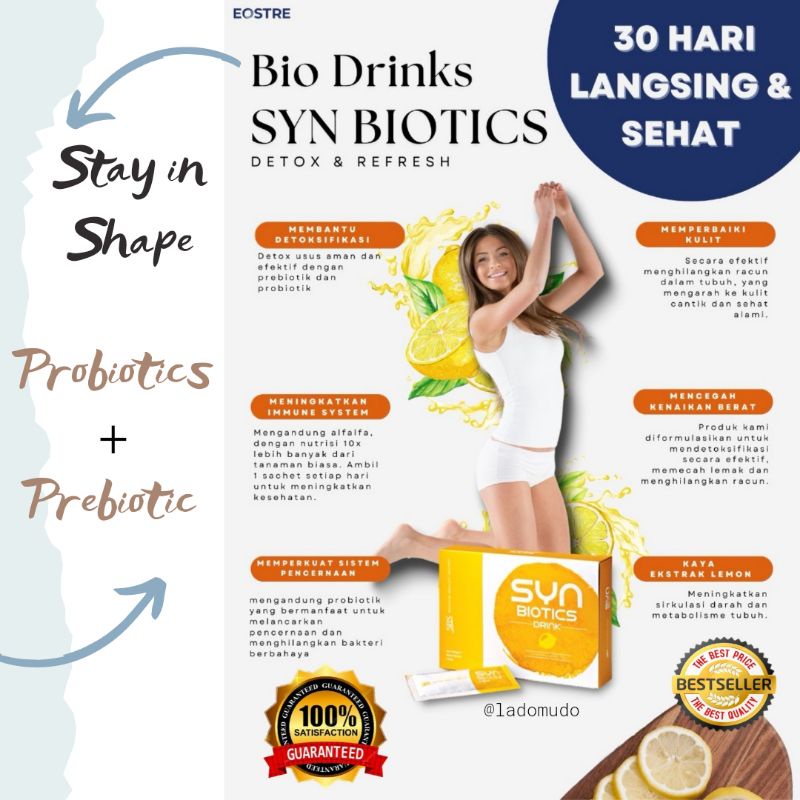 Jual BIO SYN BIOTICS DRINK EOSTRE | Shopee Indonesia