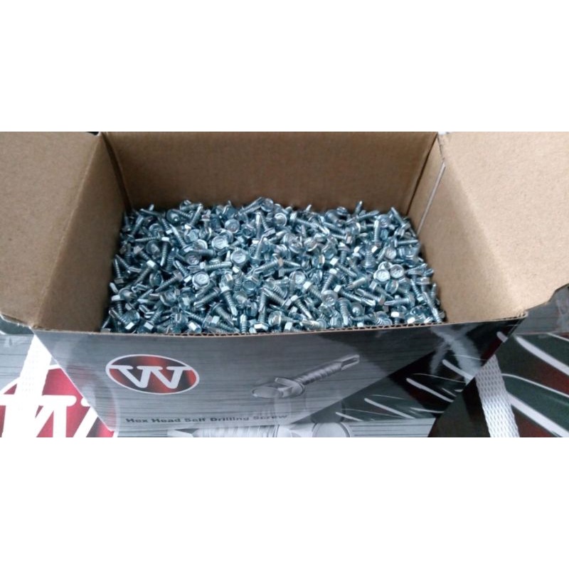 Jual Baut Drilling W ukuran 8x13, isi 2000pc, KUNCI 6, tanpa karet ... Jual Baut Drilling W ukuran 8x13, isi 2000pc, KUNCI 6, tanpa karet ...