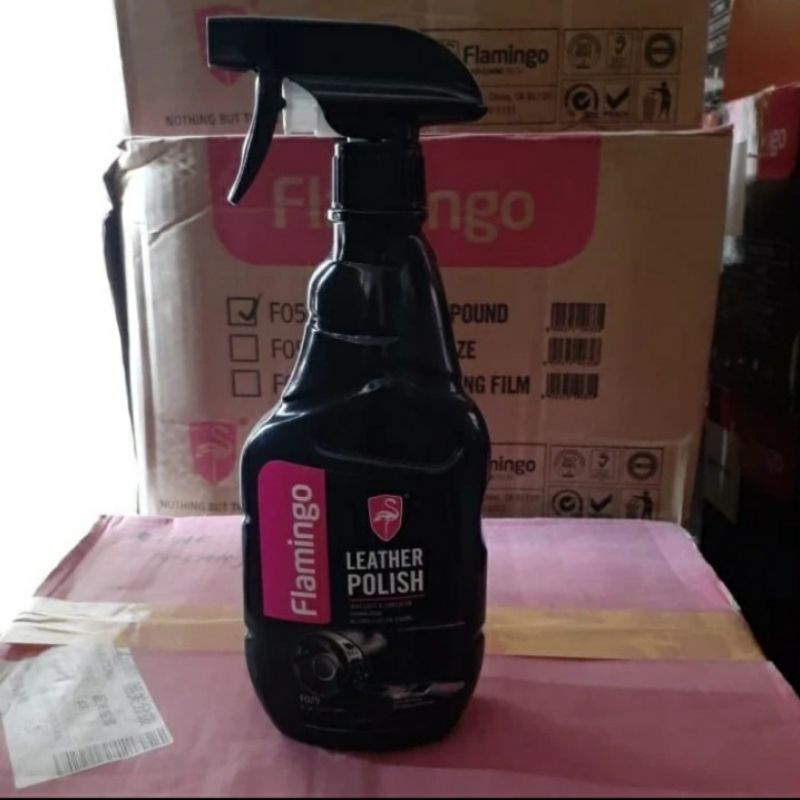 Jual Flamingo Leather Polish 500 ml- Cairan pembersih dan pelindung ...