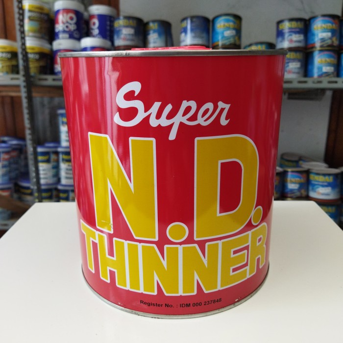 Jual Thinner Thinner Nd Super Gloss Campuran Cat Duco Thiner Tawon Merah 1 Galon | Shopee Indonesia