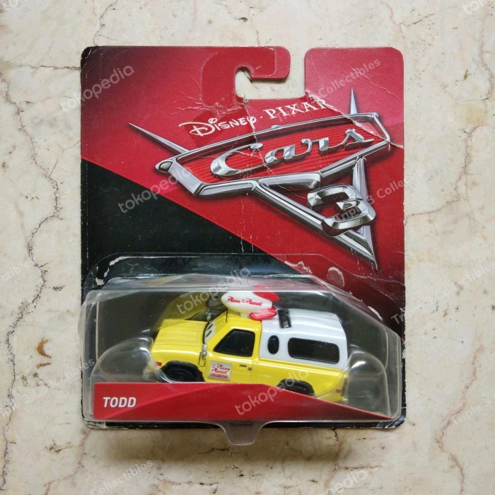 Jual Diecast 1/55 Mattel Disney Pixar Cars 3 TODD Pizza Planet Truck ...
