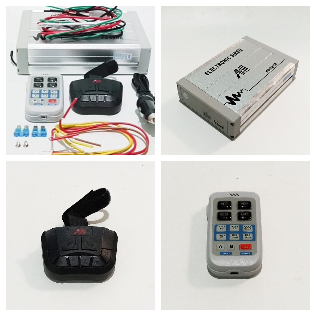 Jual sirine 400 watt lengkap dengan remote modul sirinie PA3000 dan ...