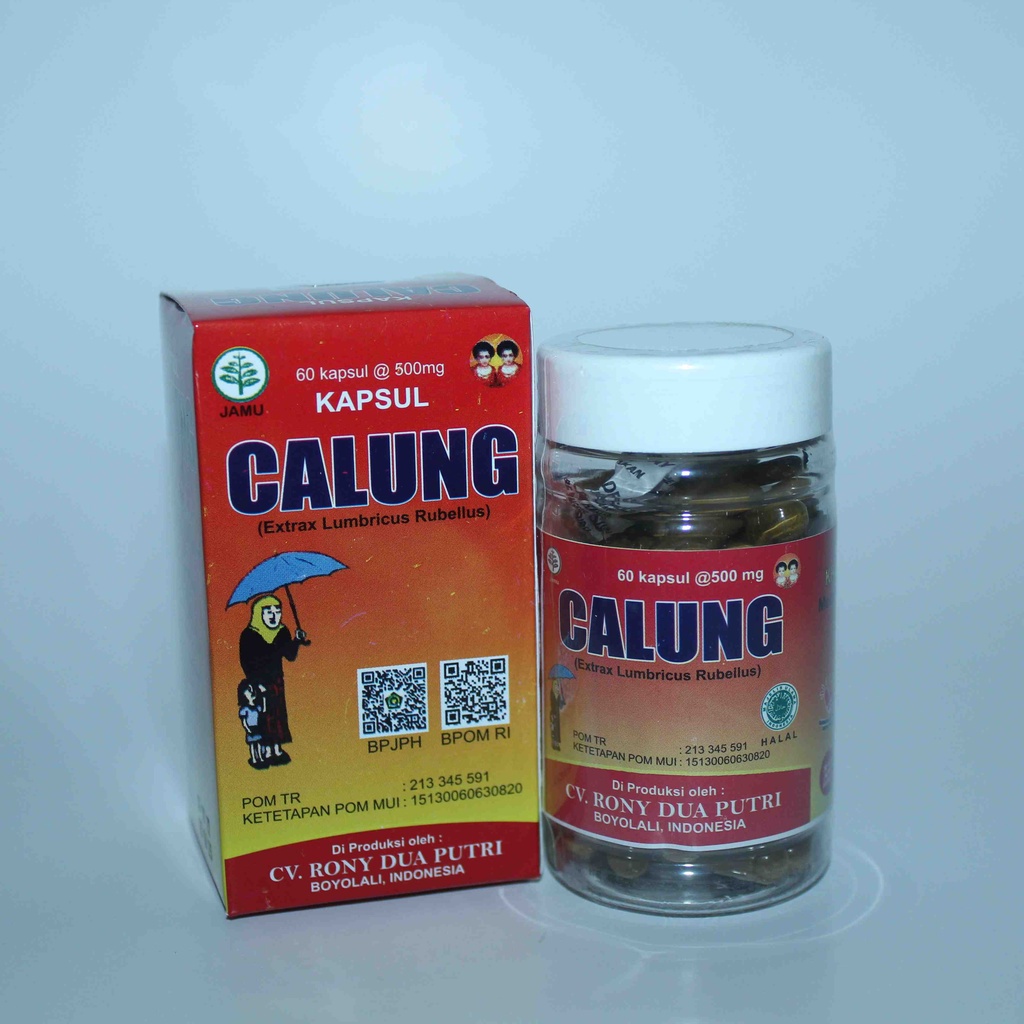 Jual Obat Tipes / Kapsul Calung Isi 60 Kapsul / Kapsul Ekstrak Cacing ...