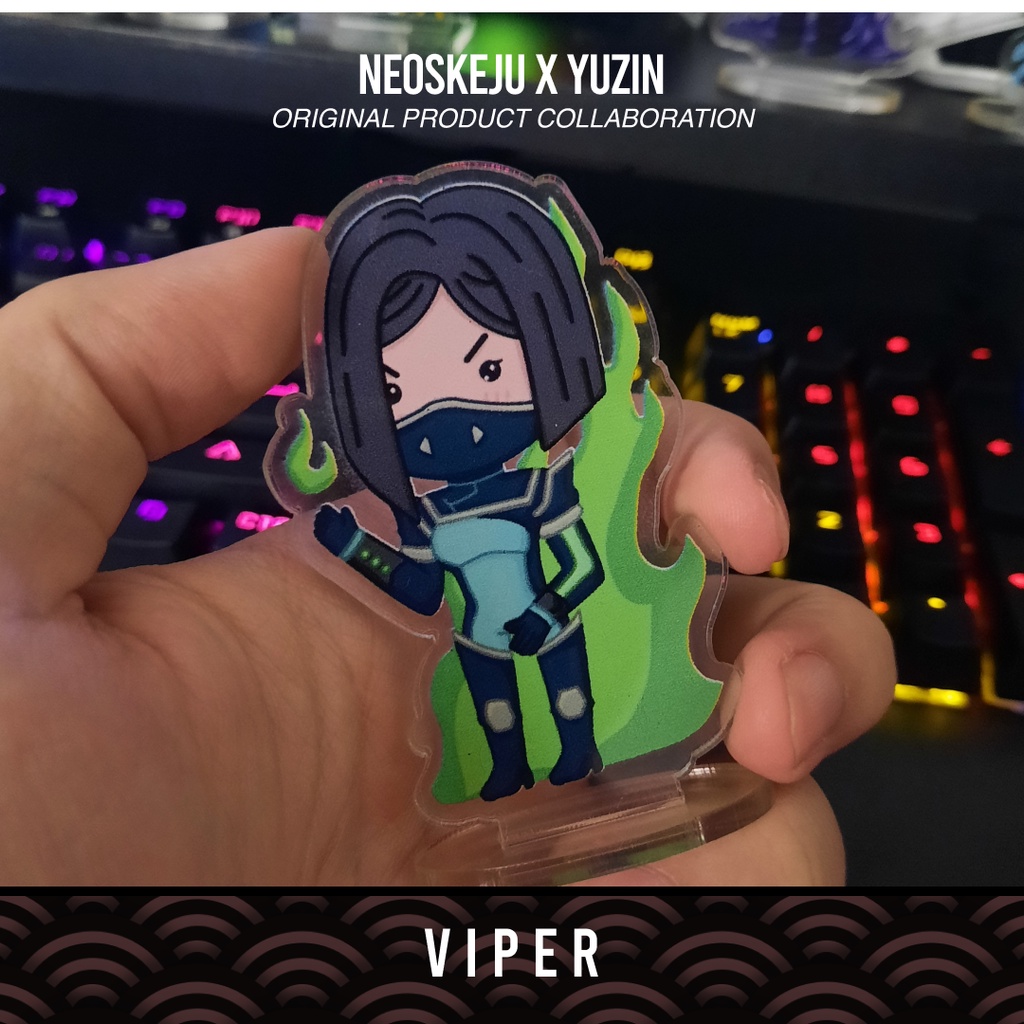 Jual STANDEE/MINIATURE AKRILIK VALORANT | Original by Kejucare x Yuzin ...