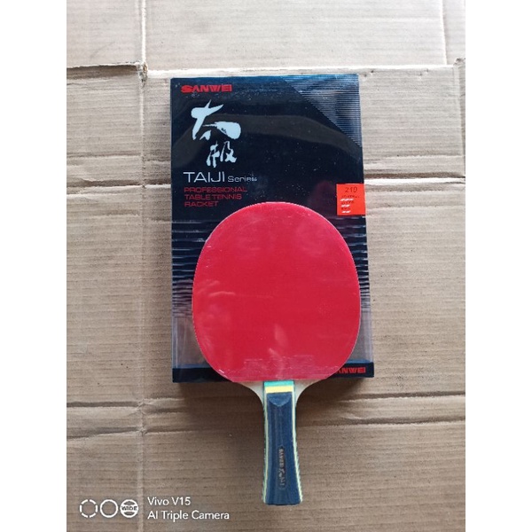 Jual Bet Ping Pong Tenis Meja Sanwei 210 Taiji Series Original | Shopee ...