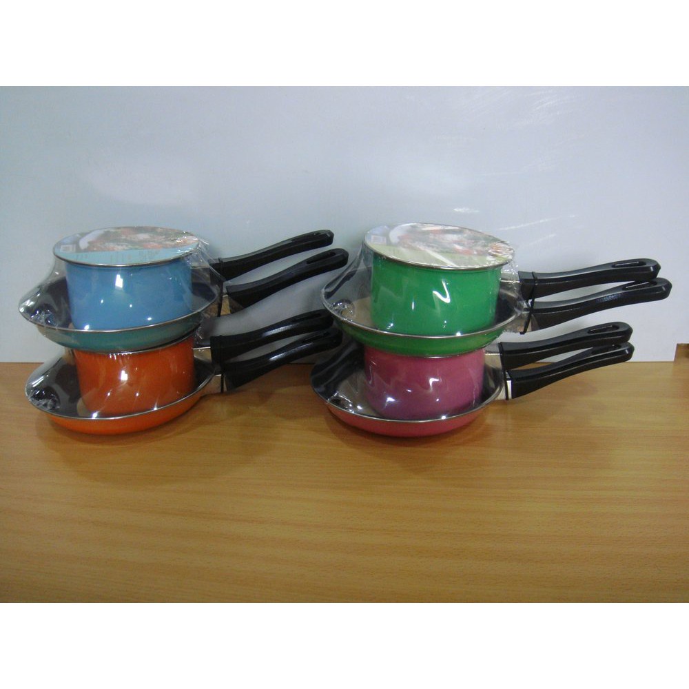 Jual GM Bear Panci Set 2psc Fry Pan dan Panci Susu P0061 - Fry Pan ...