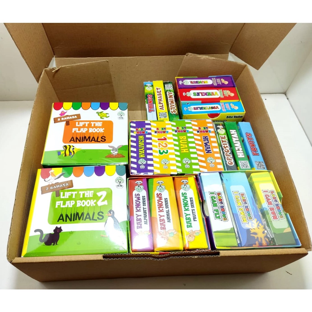 Jual TPBL PAKET BUKU ANAK 1 TAHUN / PAKET BOX ULTAH ANAK UMUR 1-3 TAHUN ...