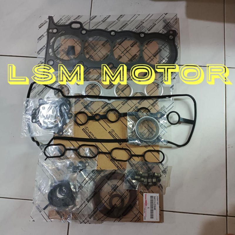 Jual paking cylinder head set packing gasket full set Vios old 1nz 2nz ...