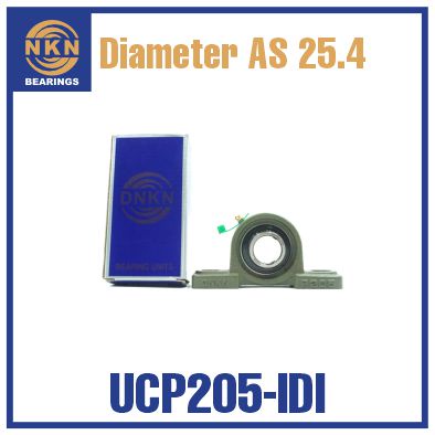 Jual Pillow Block UCP 205-16 NKN Diameter As 25.4 mm UC205-16+P205 Original | Shopee Indonesia