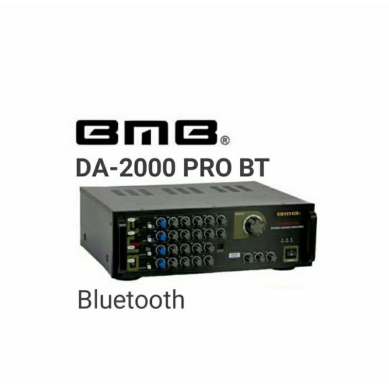 Jual Amplifier BMB DA-2000 PRO BLUETOOTH ORIGINAL | Shopee Indonesia