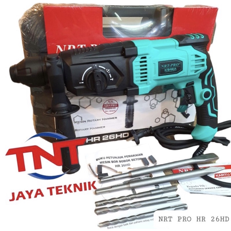 Jual Bor hammer drill bobok beton HR 26 HD NRT-PRO rotary hammer ...
